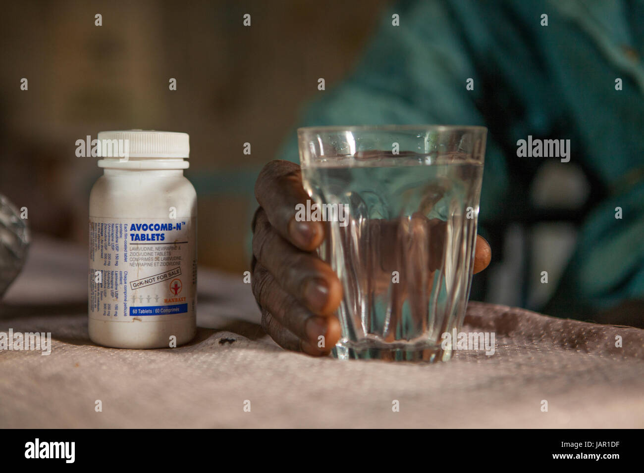 Antiretroviral medicine bottles hi-res stock photography and images - Alamy