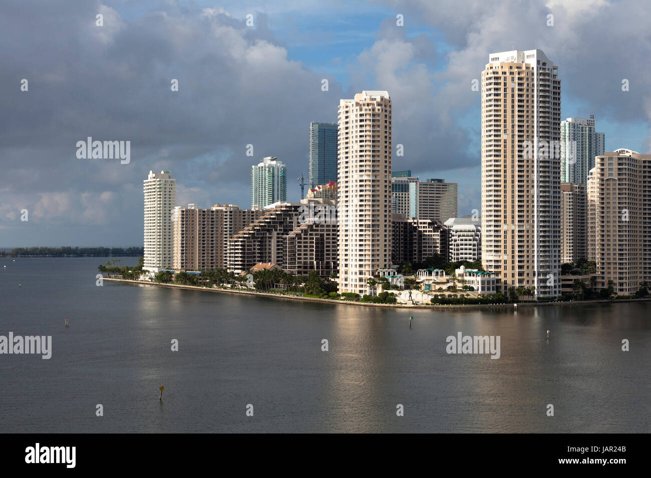 High rise skyscraper skyscrapers building buildings miami beach hi-res ...