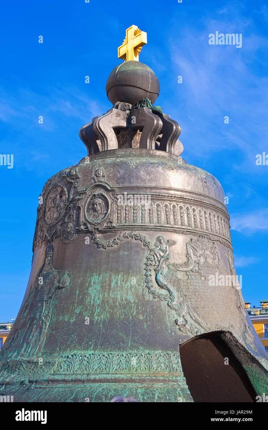 Huge Tsar Bell in Moscow Kremlin, Russia Stock Photo - Alamy