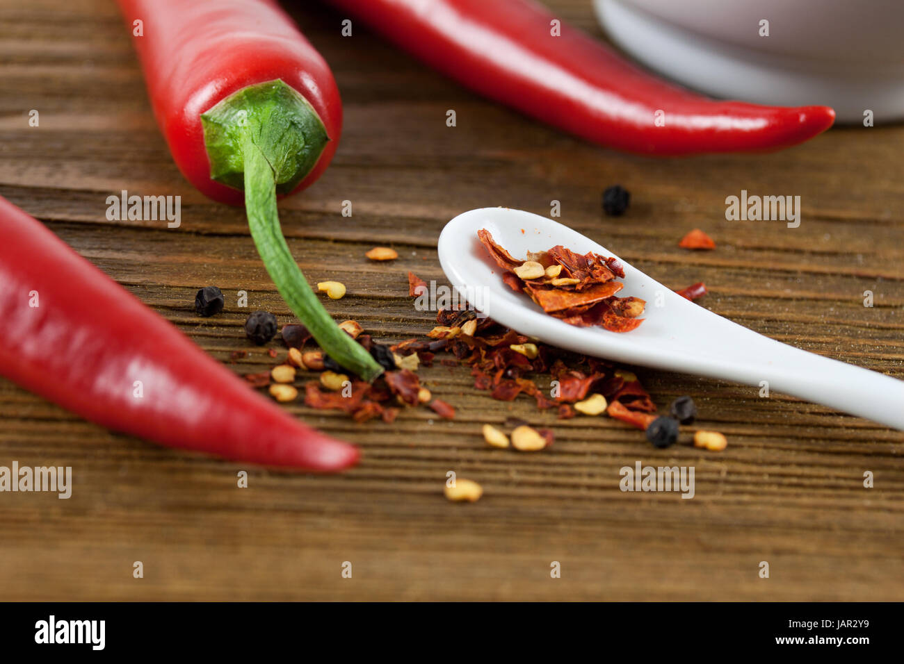 fiery chili powder Stock Photo - Alamy
