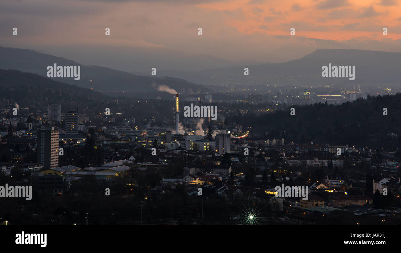 Lörrach germany cityscape Stock Photo - Alamy