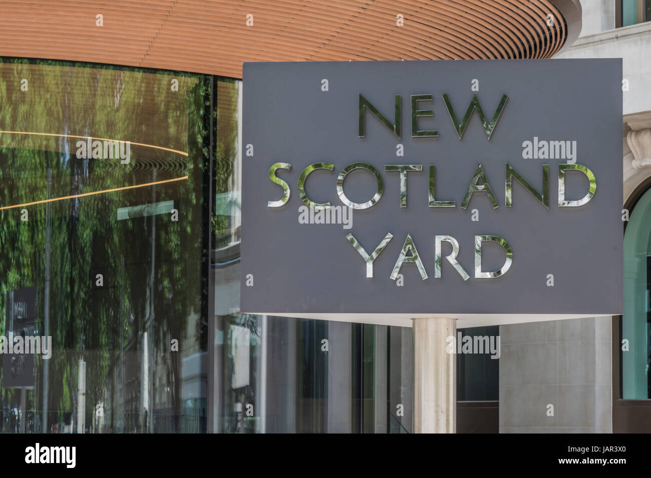 The new location of New Scotland Yard the headquarters of teh ...