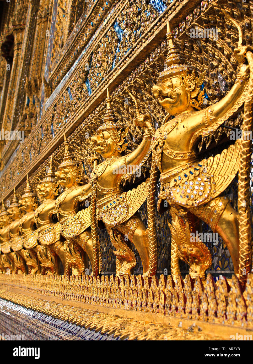 The Garuda at the Emerald Buddha Temple in Bangkok, Thailand Stock ...