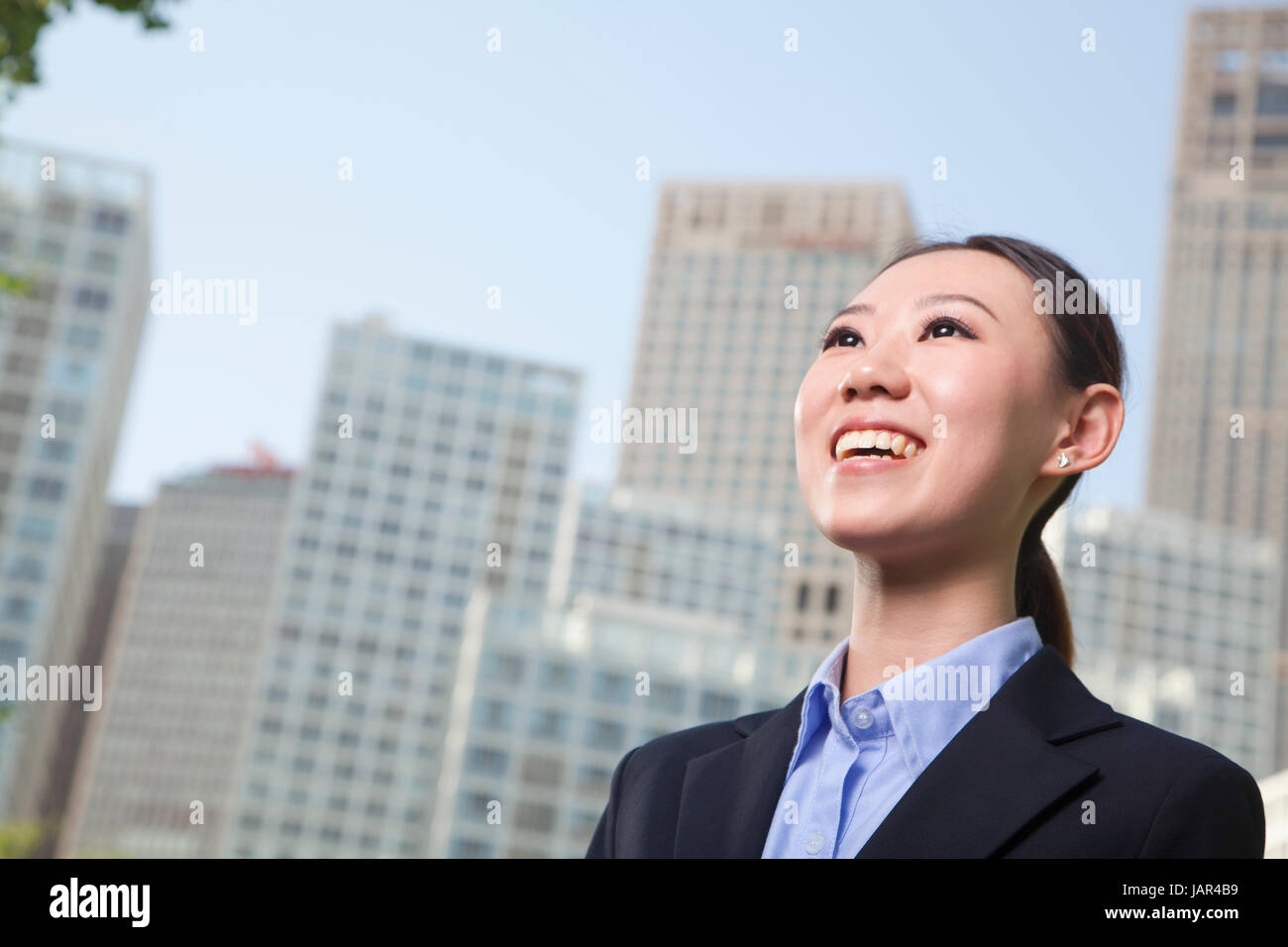 smiles city life Stock Photo - Alamy