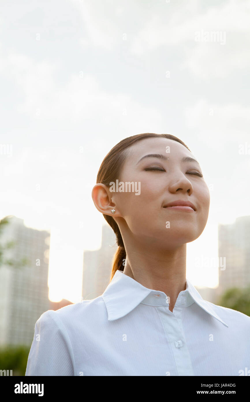 smiles city life Stock Photo - Alamy