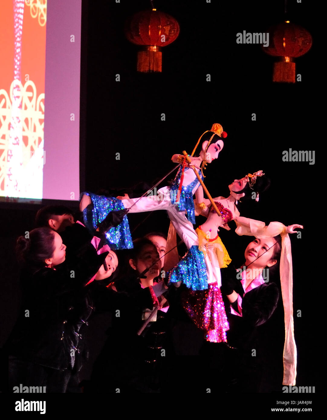 Guangzhou Chinese Puppet Show Stock Photo - Alamy