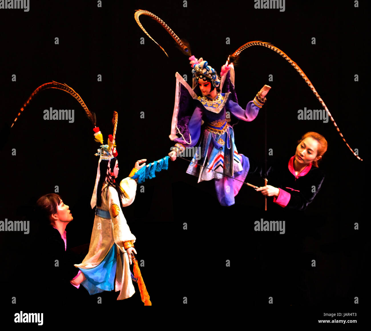 Guangzhou Chinese Puppet Show Stock Photo - Alamy