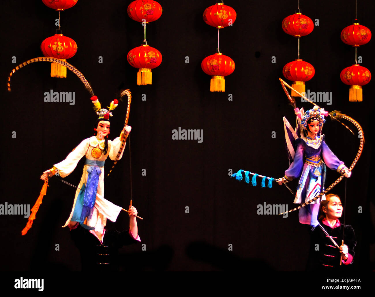 Guangzhou Chinese Puppet Show Stock Photo - Alamy