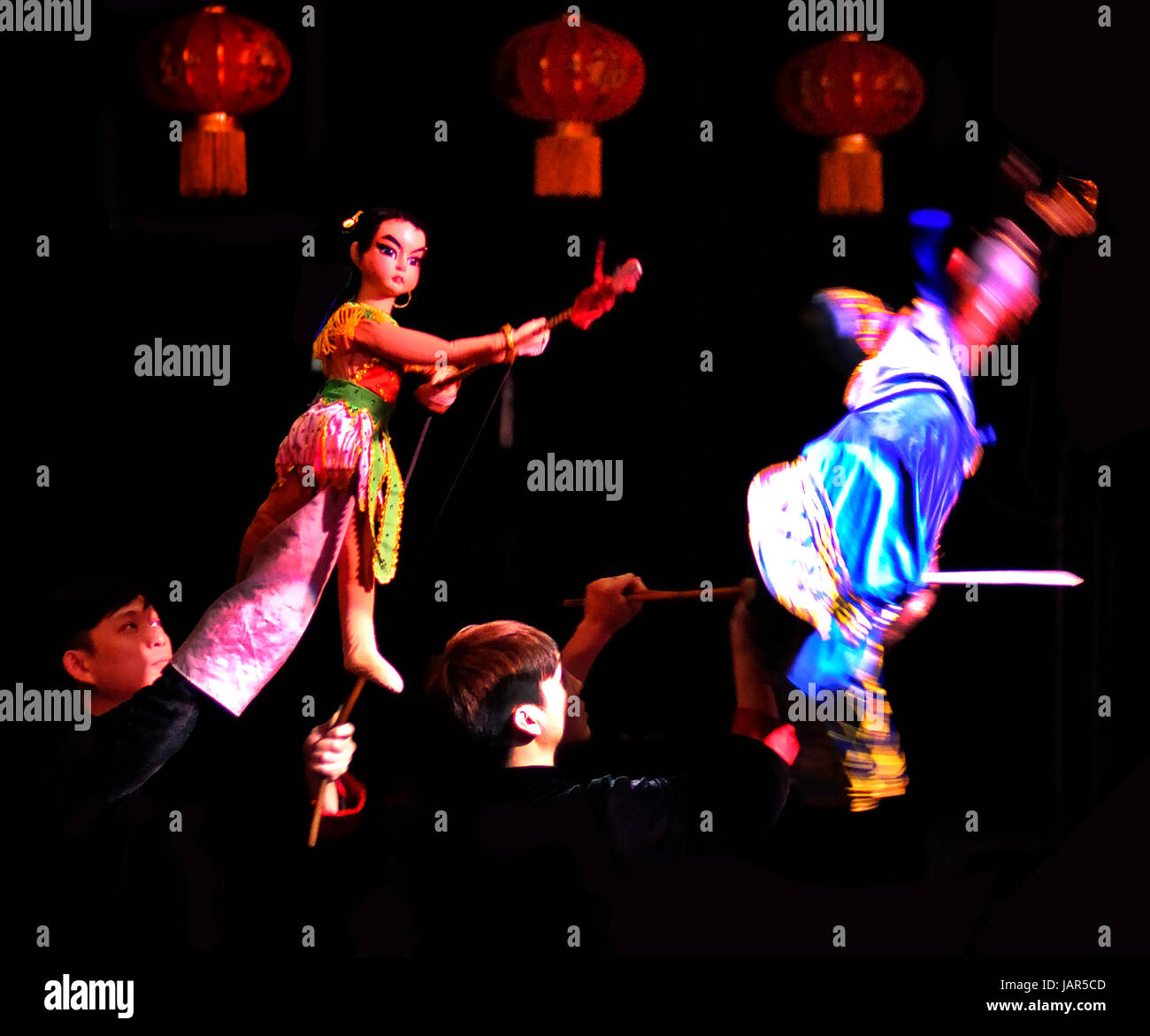 Guangzhou Chinese Puppet Show Stock Photo - Alamy