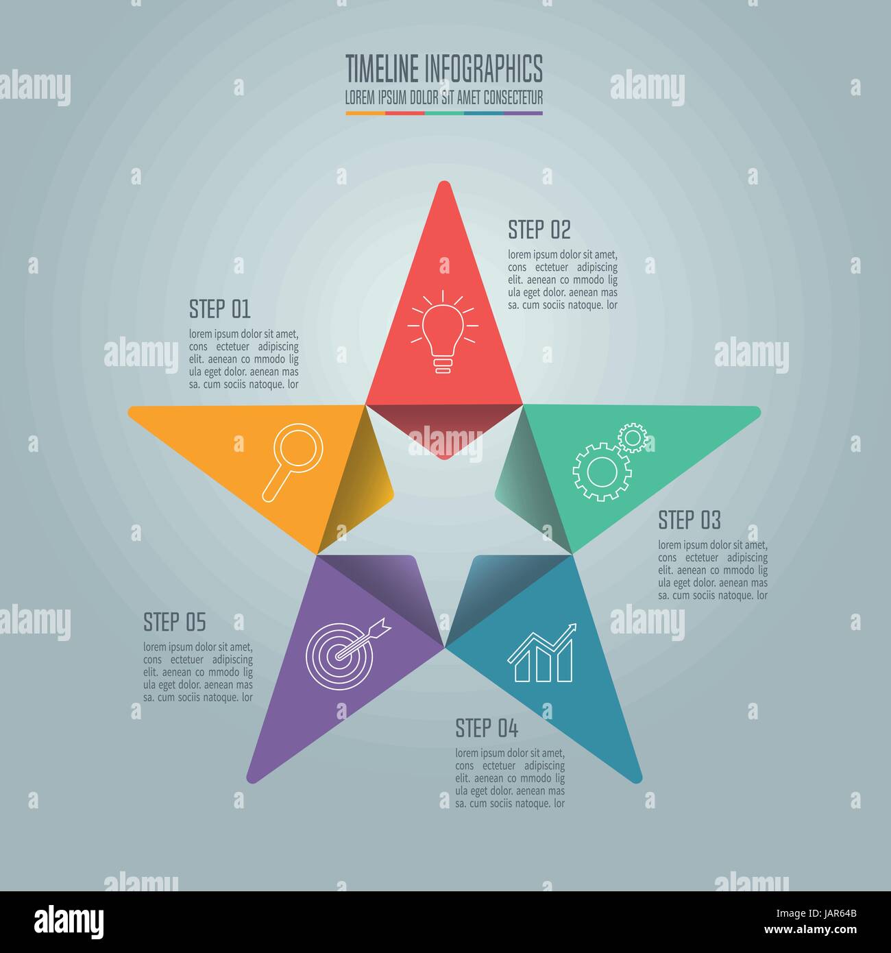 Creative concept for infographic. Timeline infographic design vector ...