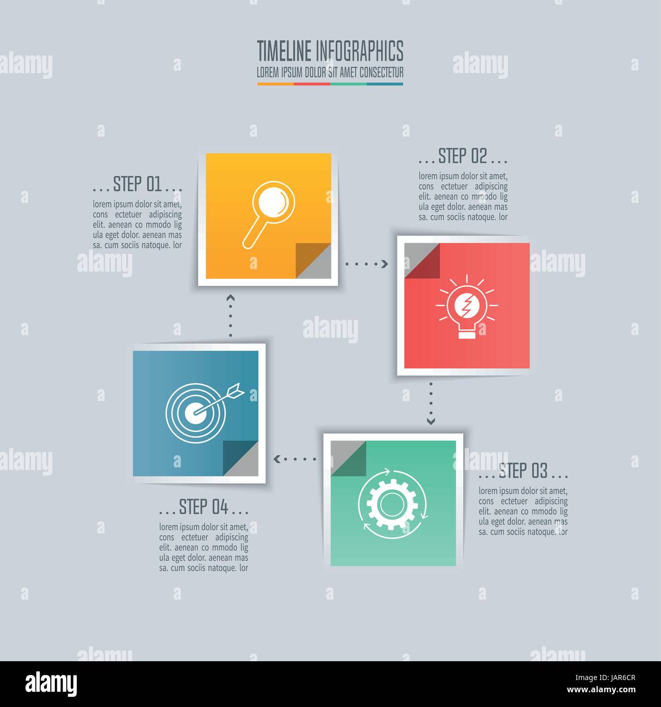 Creative concept for infographic. Timeline infographic design vector ...