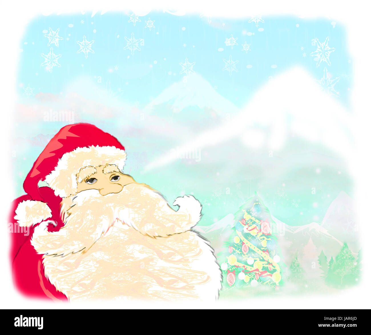 Elegant holiday scene Cut Out Stock Images & Pictures - Alamy