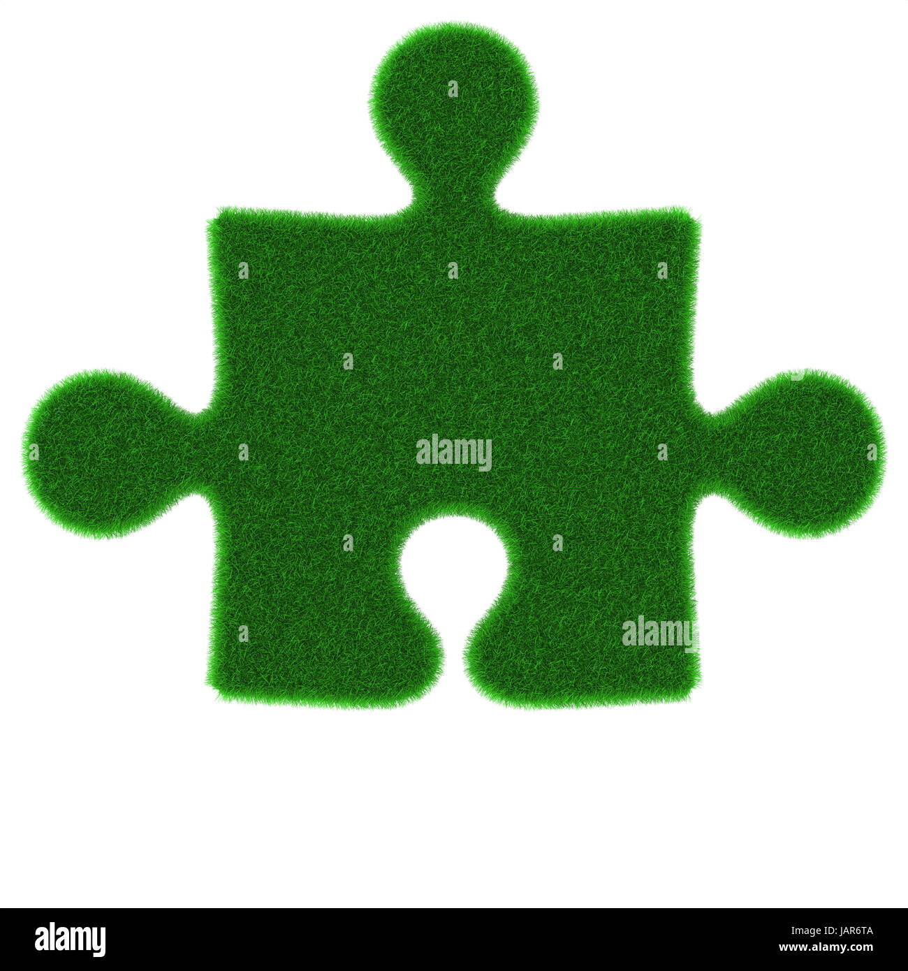 3d green puzzle piece on white puzzle Cut Out Stock Images & Pictures ...