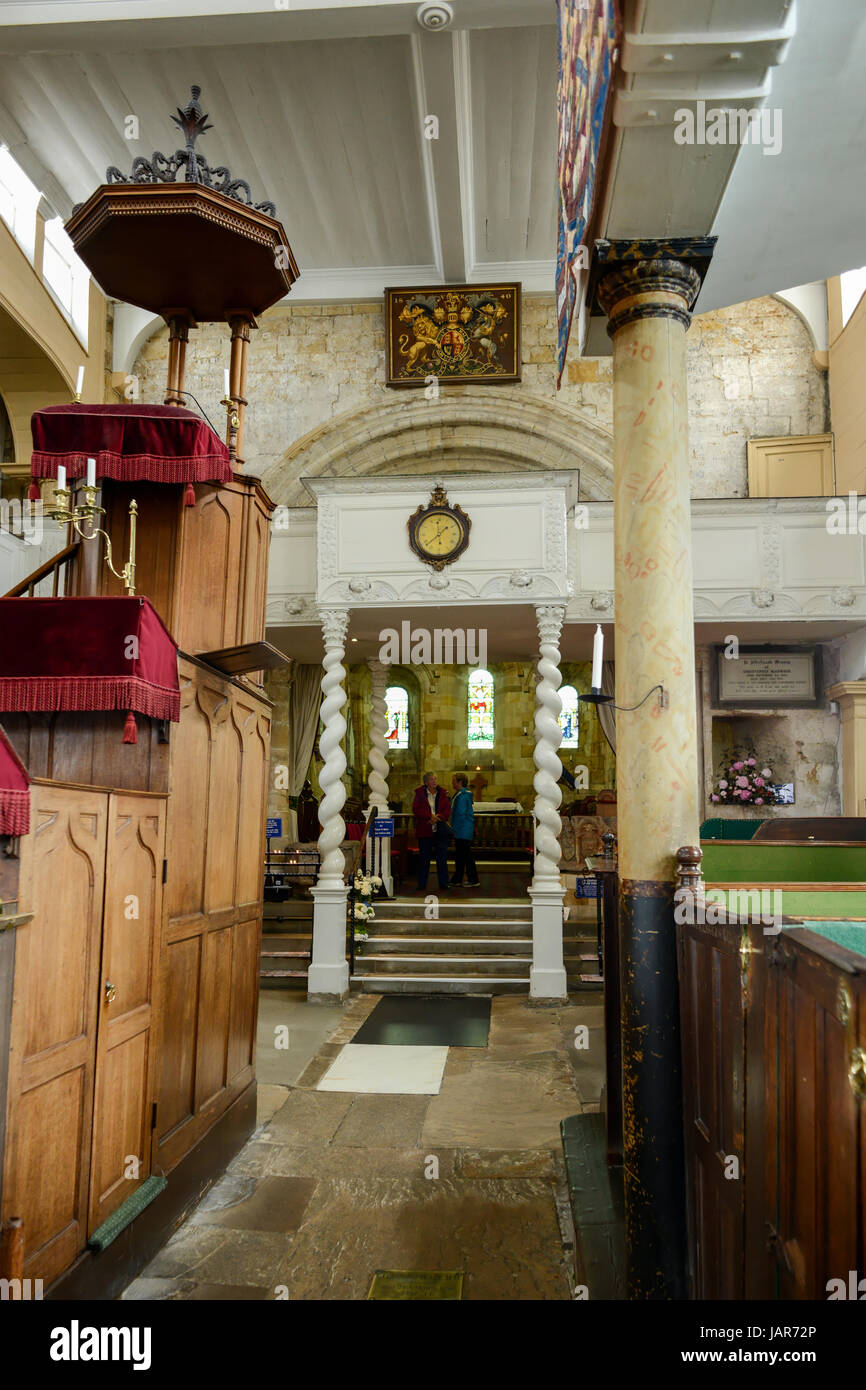 St Mary's Church - Whitby, North Yorkshire Stock Photo - Alamy