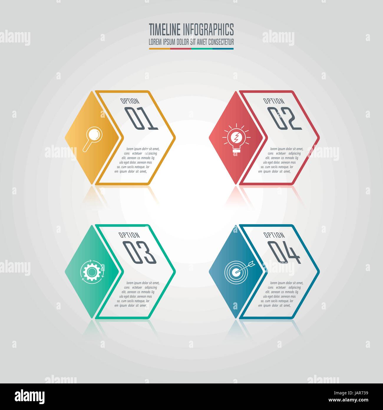 Creative concept for infographic. Timeline infographic design vector ...