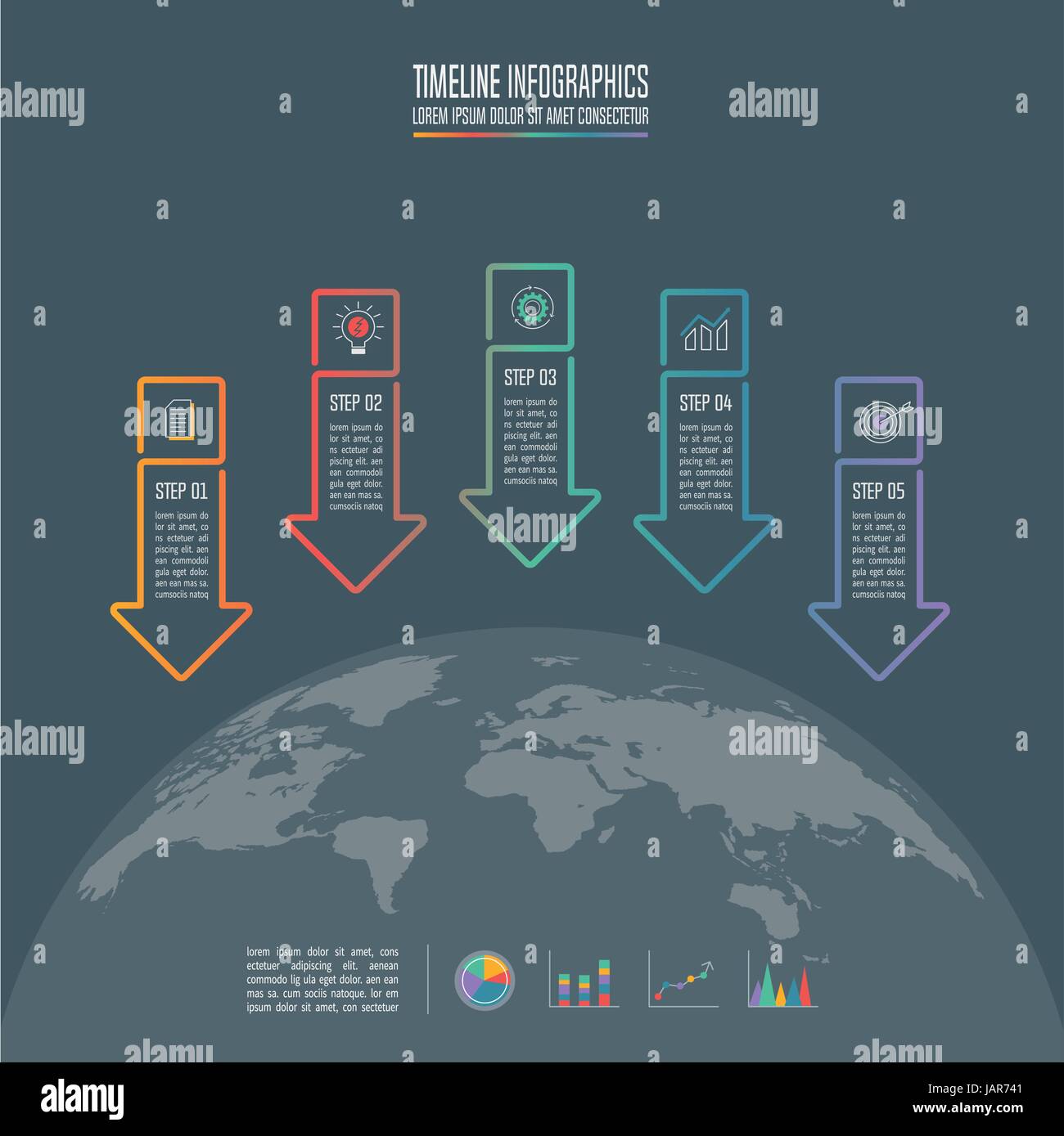 Creative concept for infographic. Timeline infographic design vector ...