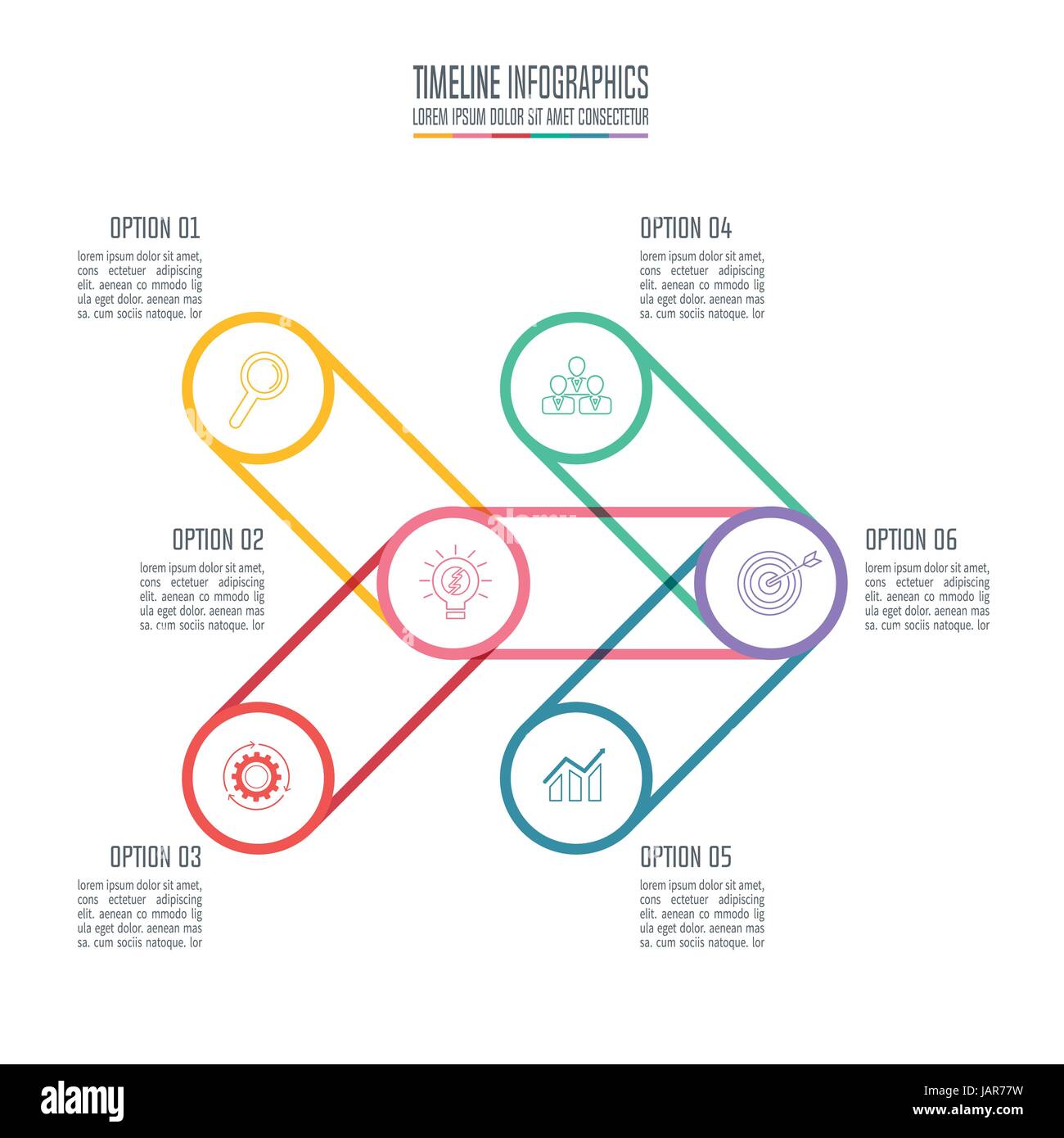 Creative concept for infographic. Timeline infographic design vector ...