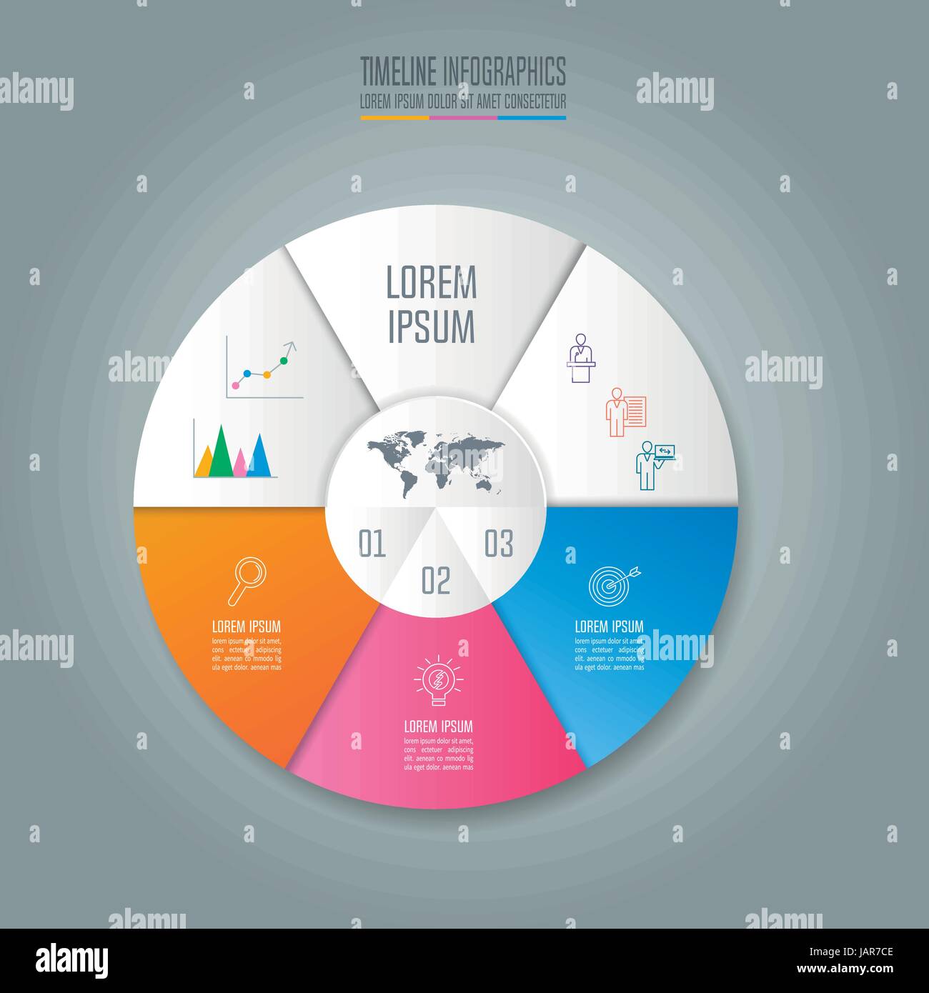 Creative concept for infographic. Timeline infographic design vector ...