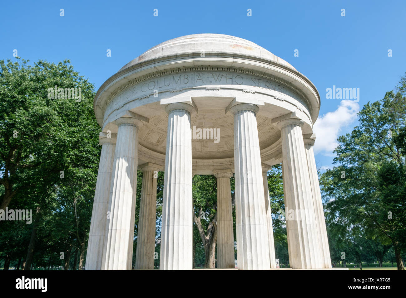 Dc world war i memorial hi-res stock photography and images - Alamy