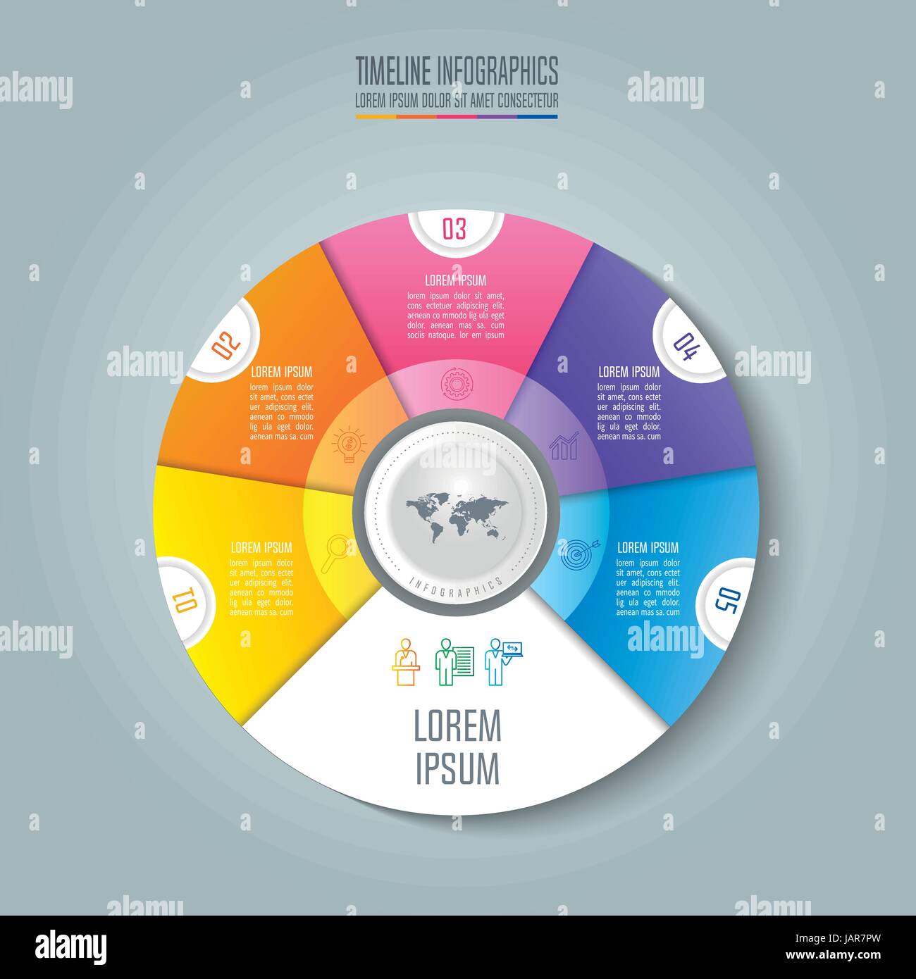 Creative concept for infographic. Timeline infographic design vector ...