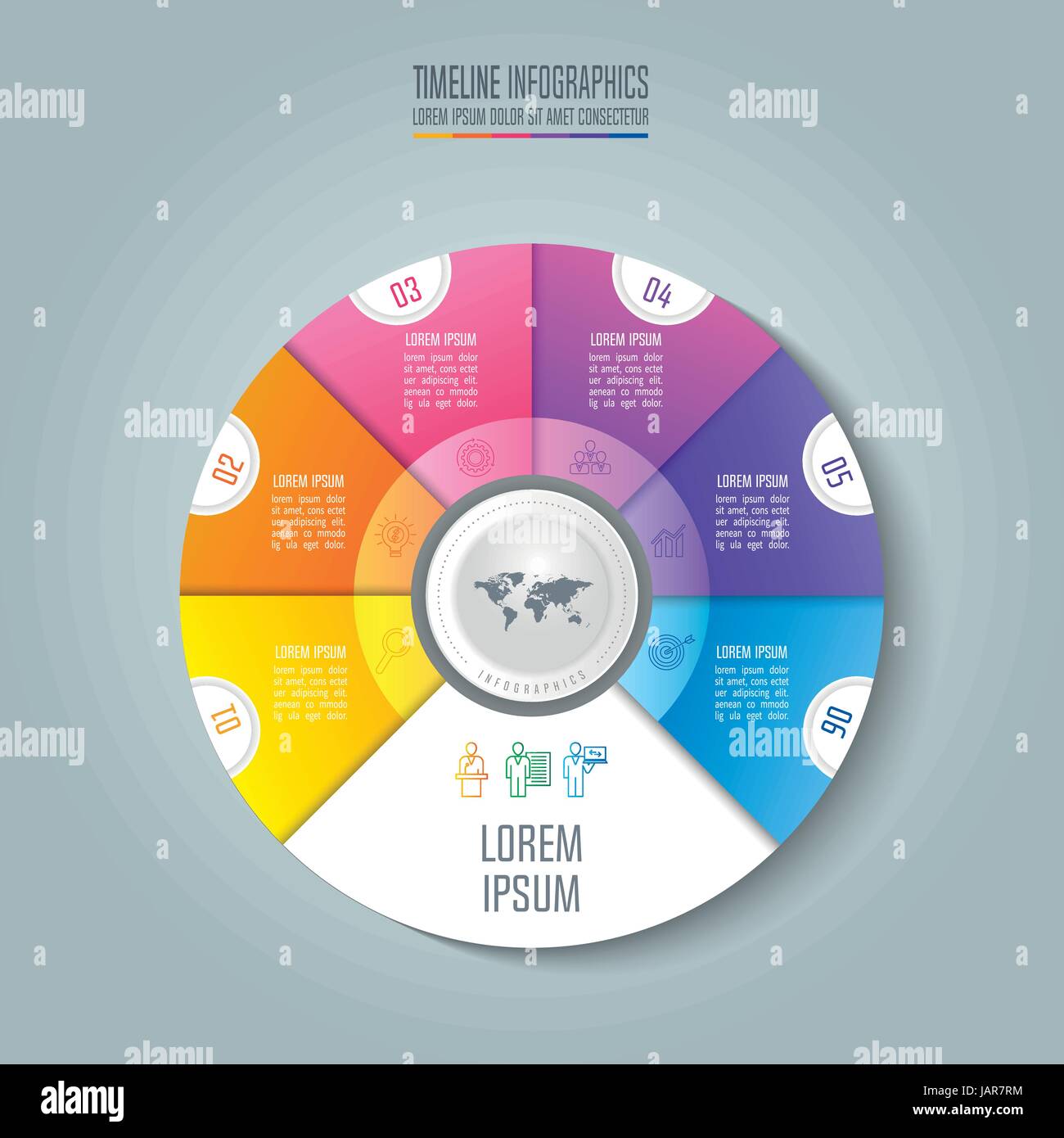 Creative concept for infographic. Timeline infographic design vector ...