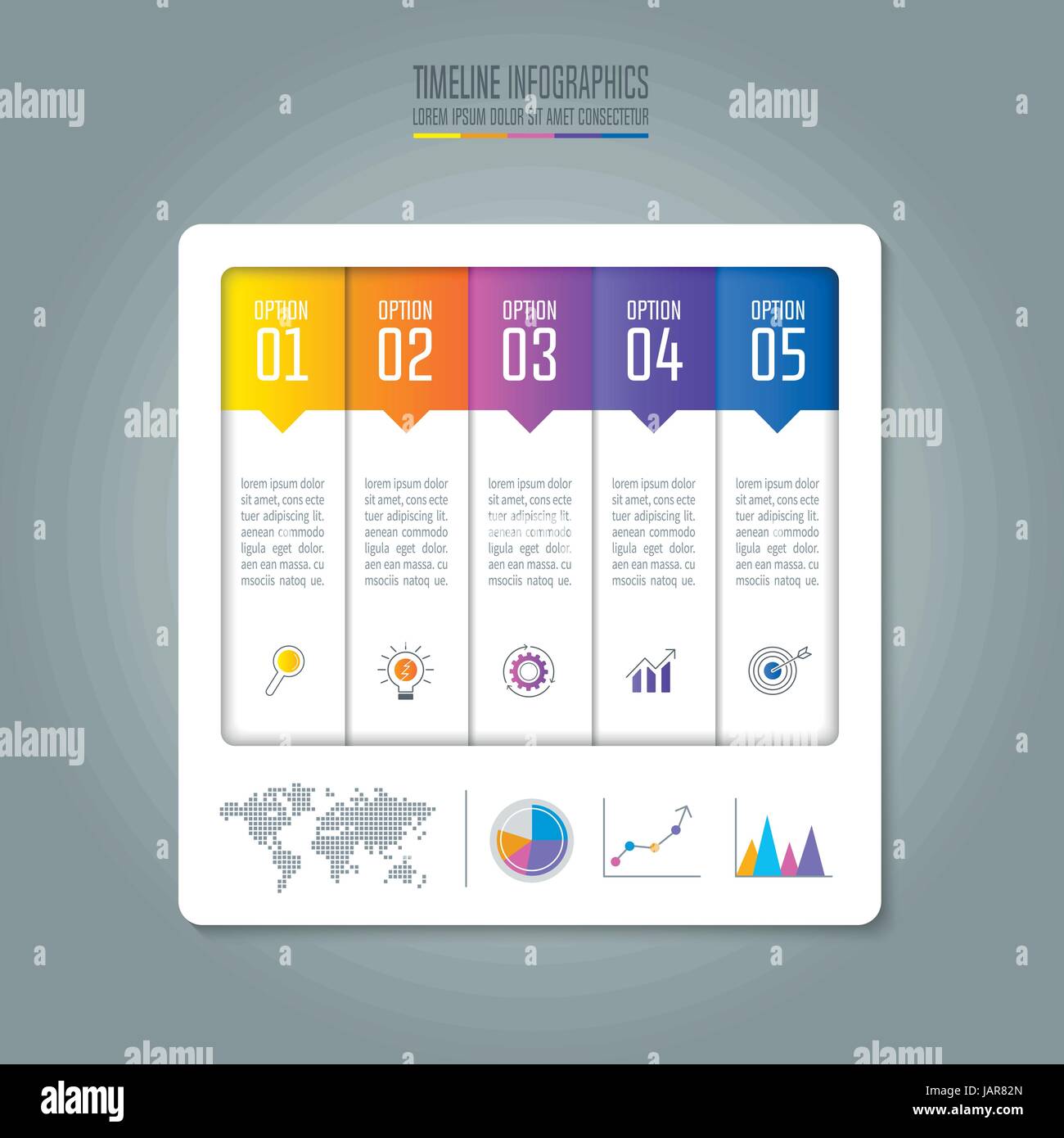 Creative concept for infographic. Timeline infographic design vector ...