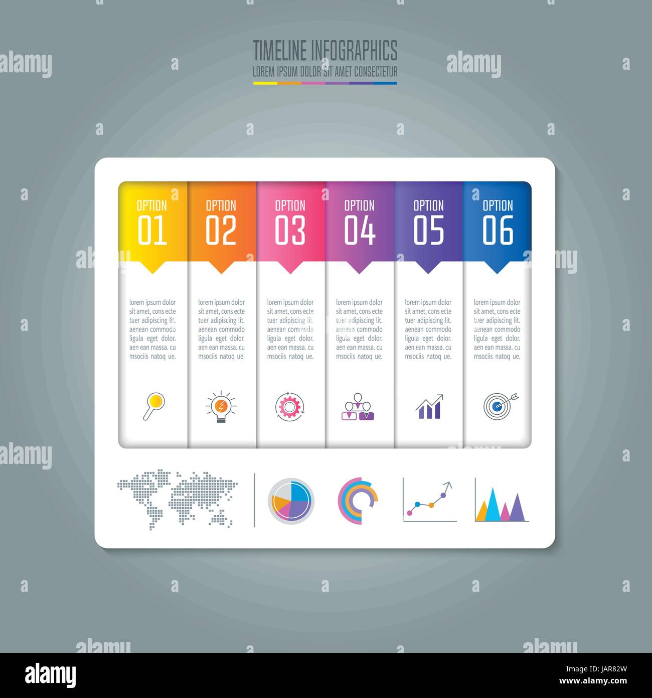 Creative concept for infographic. Timeline infographic design vector ...