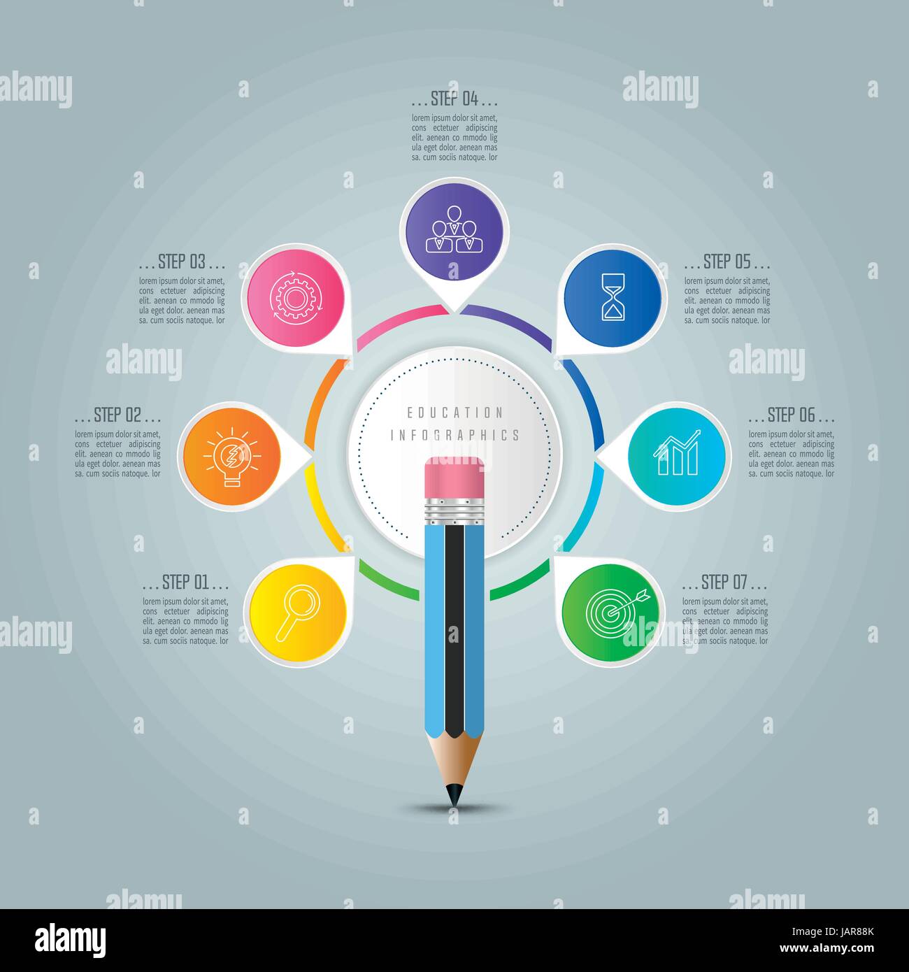 Infographic Education Template