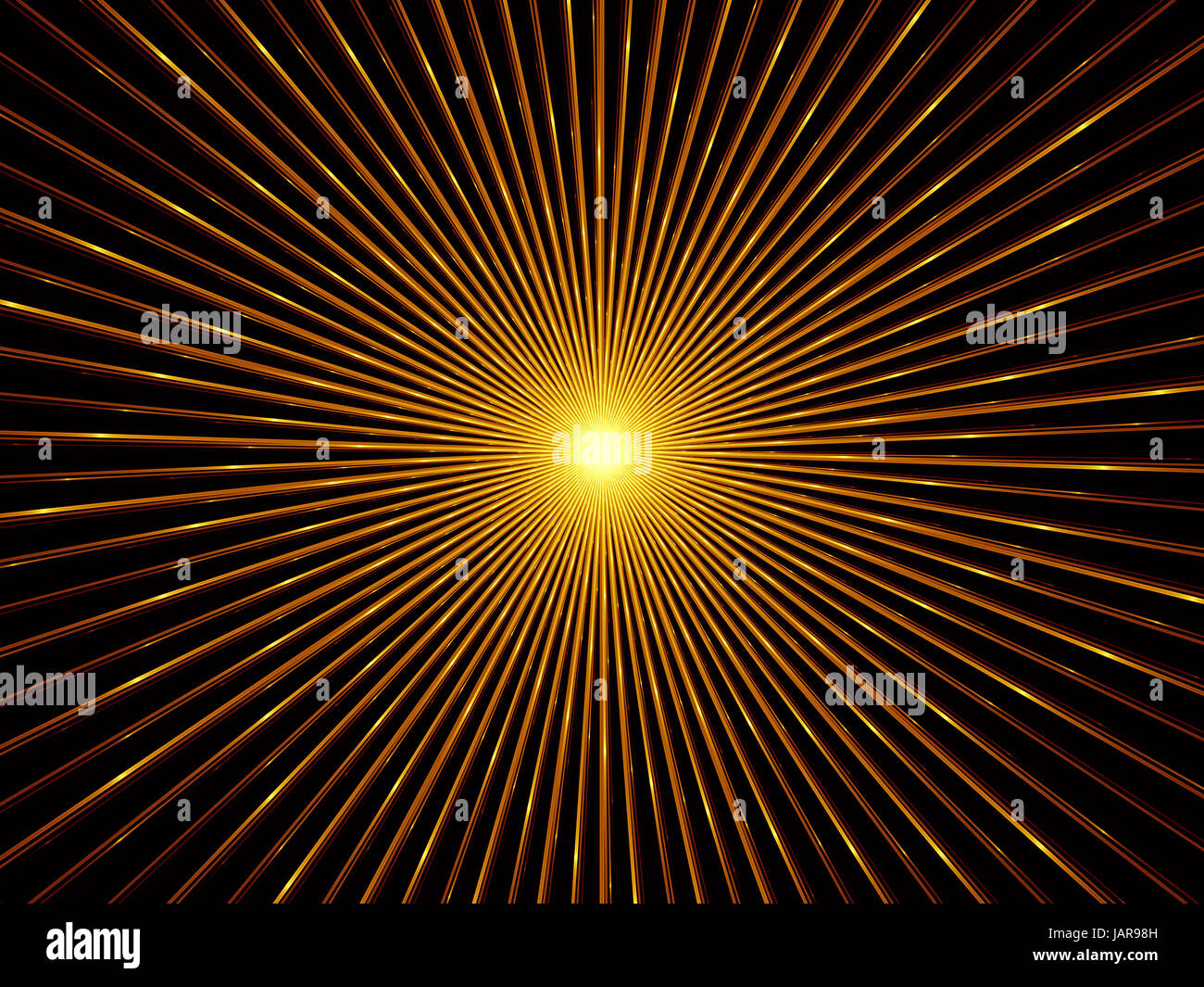 Fractal Burst series. Composition of fractal radial burst pattern ...