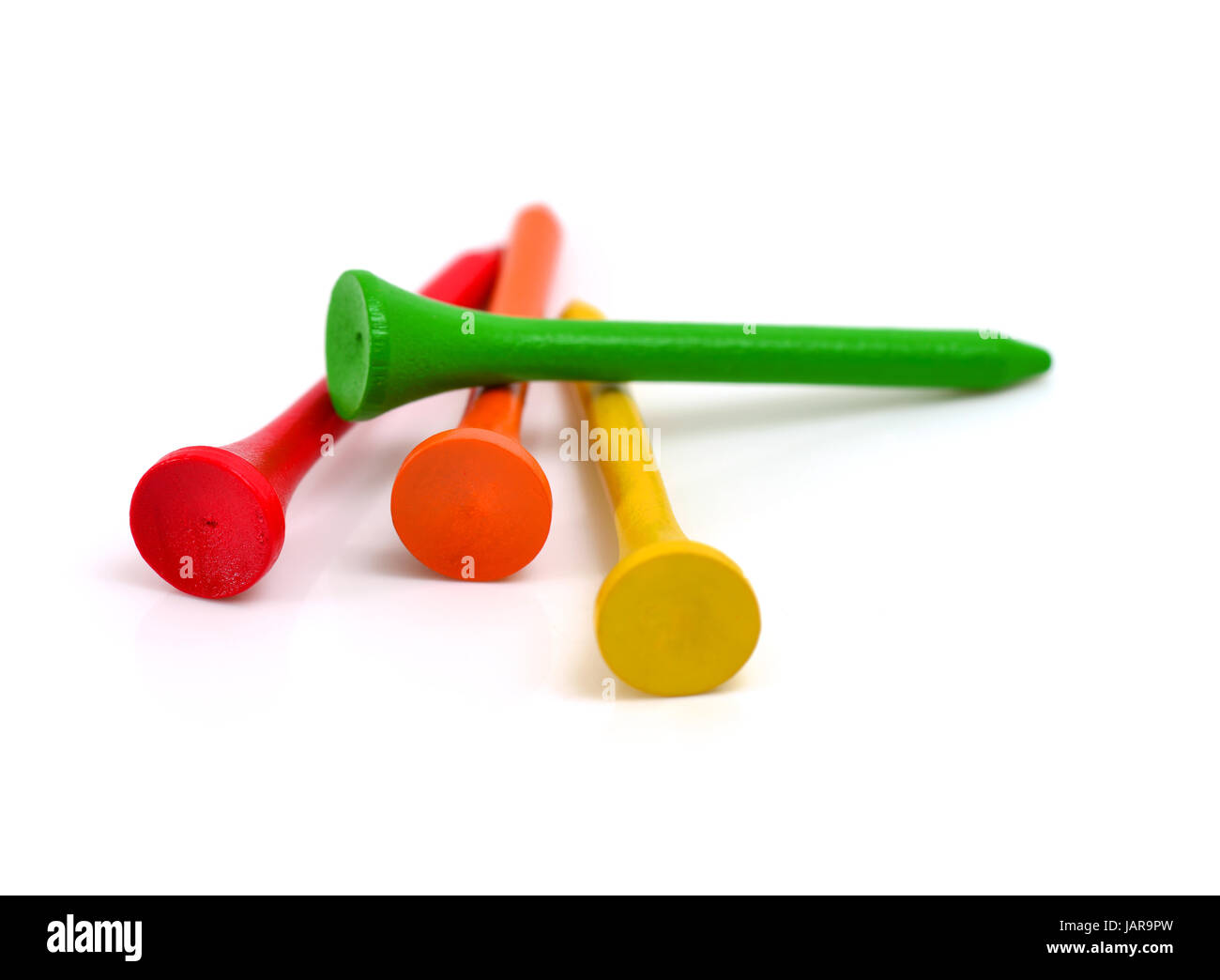 Golf tees Cut Out Stock Images & Pictures - Alamy