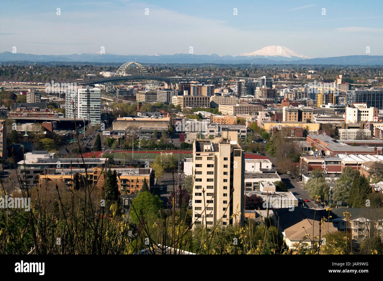 The Cascade Range of Pacific Northwest territory of Oregon and ...