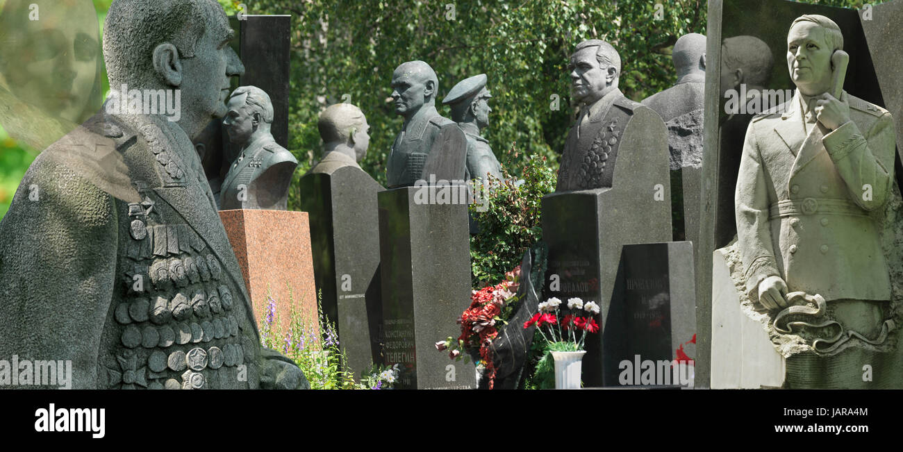 Novodevichy cemetery hi-res stock photography and images - Alamy