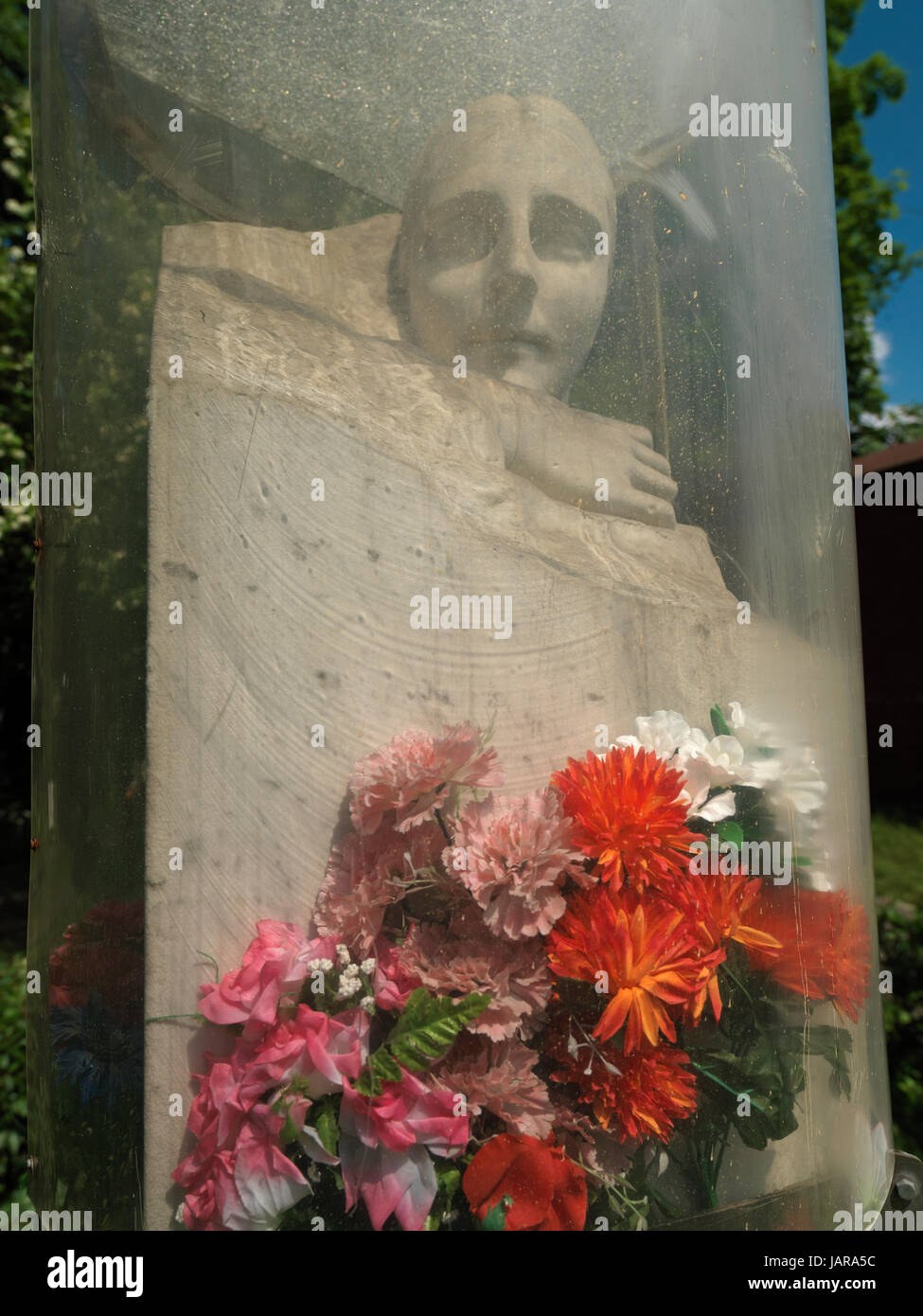 Novodevichy Cemetry, burial place of Nadezhda Sergeyevna Alliluyeva ...