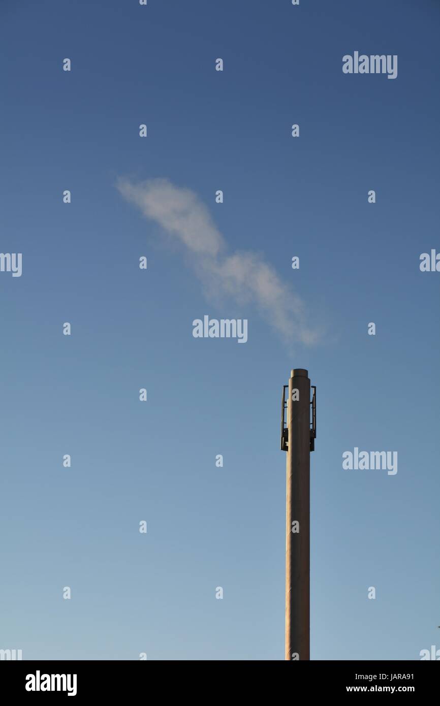 chimney of a factory Stock Photo - Alamy