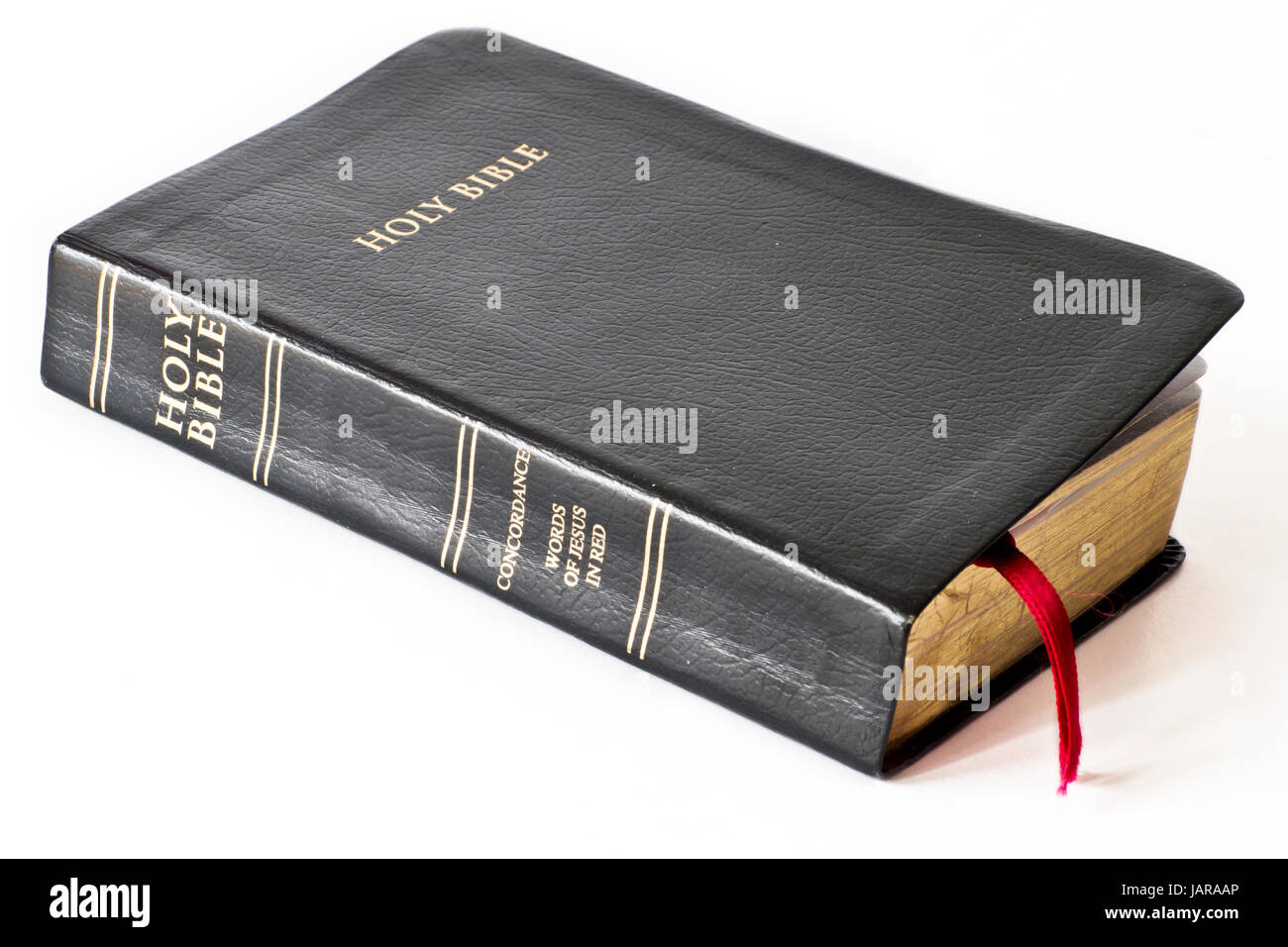 Holy Bible on white background Stock Photo - Alamy