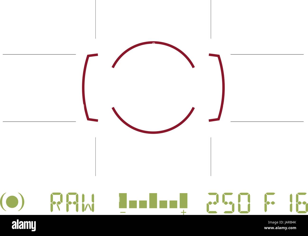 Viewfinder vector vectors hi-res stock photography and images - Alamy