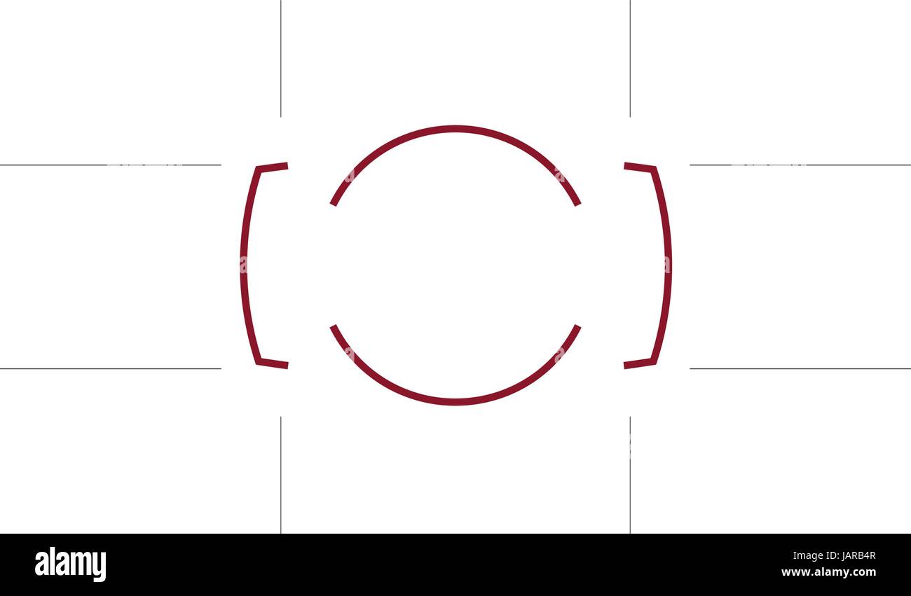 Viewfinder vector vectors hi-res stock photography and images - Alamy