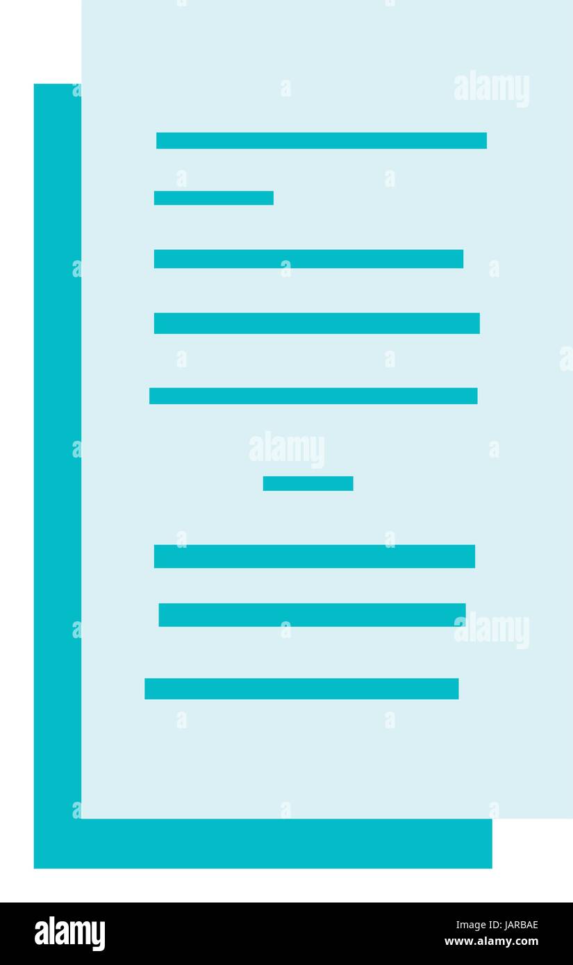 Flat document vector vectors hi-res stock photography and images - Alamy