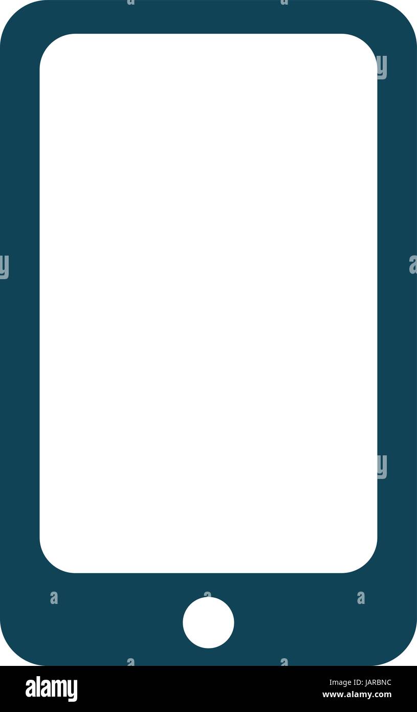 Simple icon of tablet or smartphone in vector Stock Vector Image & Art ...