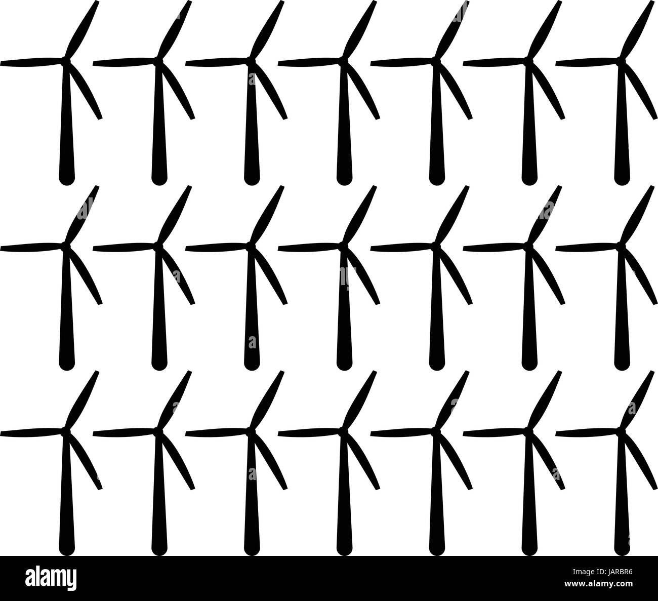 Wind power green electricity Stock Vector Images - Alamy