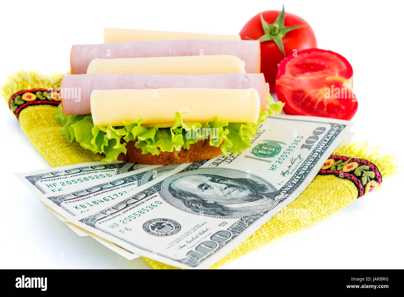 Costs for food. Food is expensive Stock Photo - Alamy