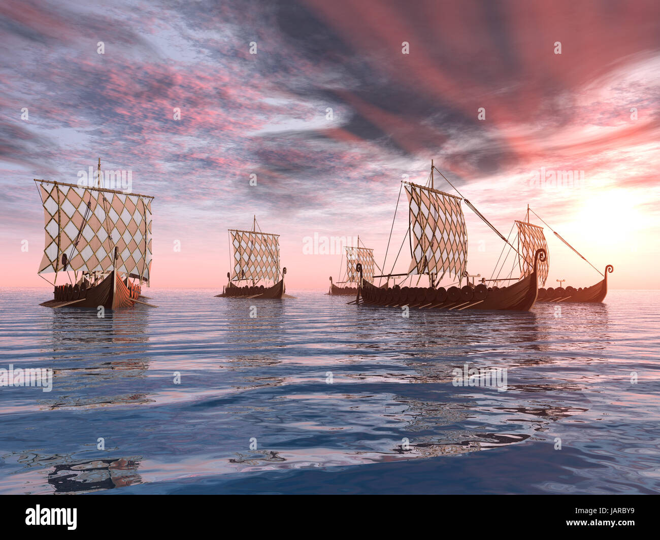 Viking invasion hi-res stock photography and images - Alamy