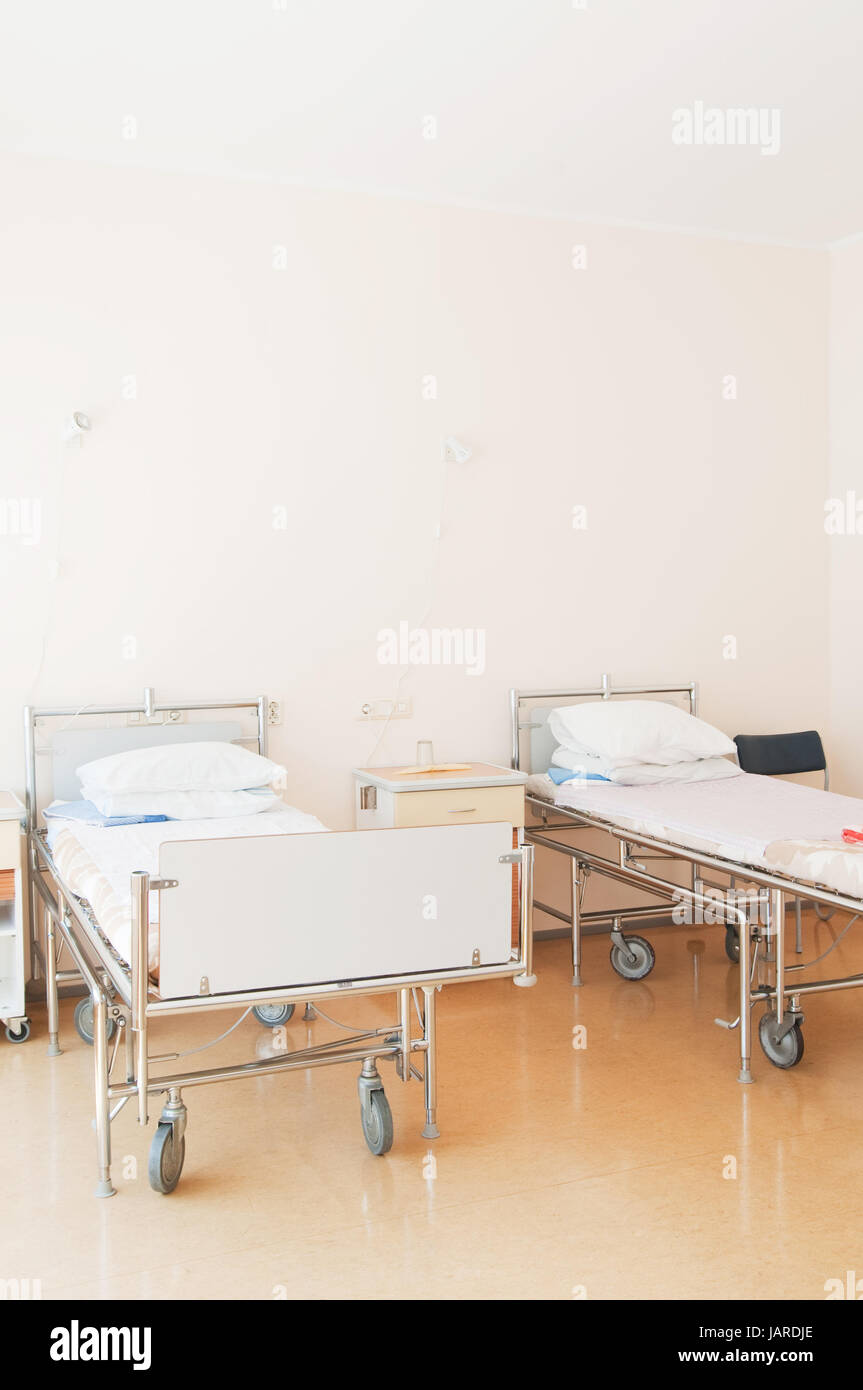 Photo of the interior of a hospital ward Stock Photo - Alamy