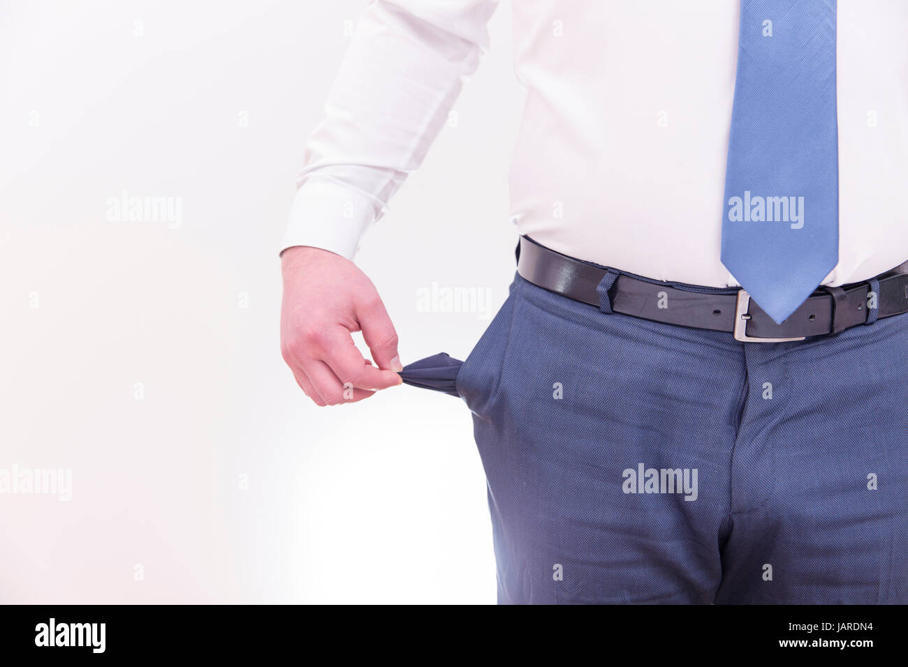 Pulling out pockets hi-res stock photography and images - Alamy