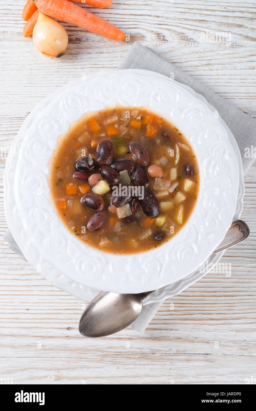 sharp bean soup Stock Photo - Alamy
