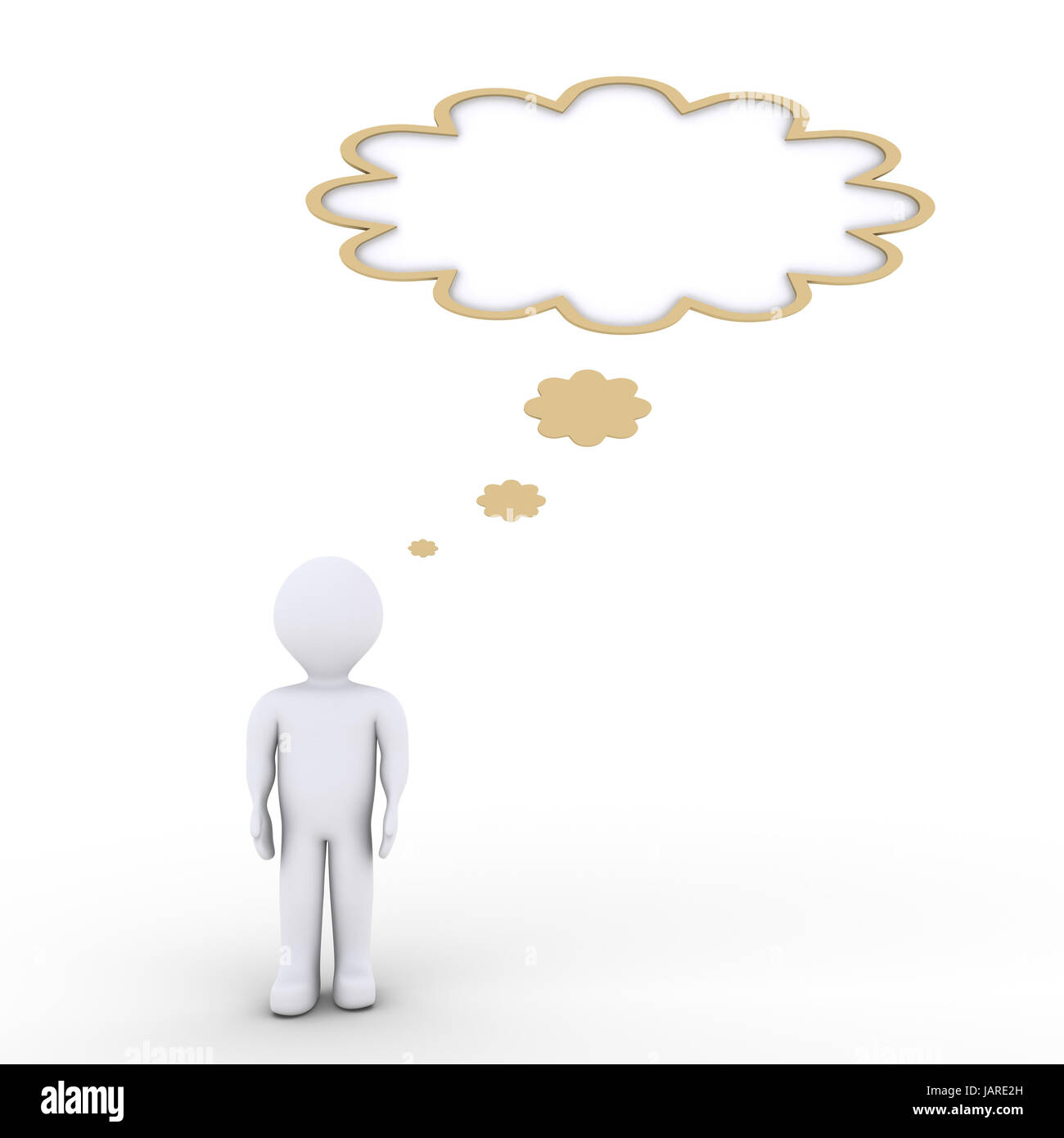 Thinking word cloud illustration tag hi-res stock photography and ...