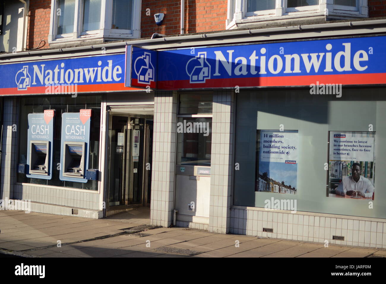Nationwide Building Society Abington street Northampton UK Stock Photo ...