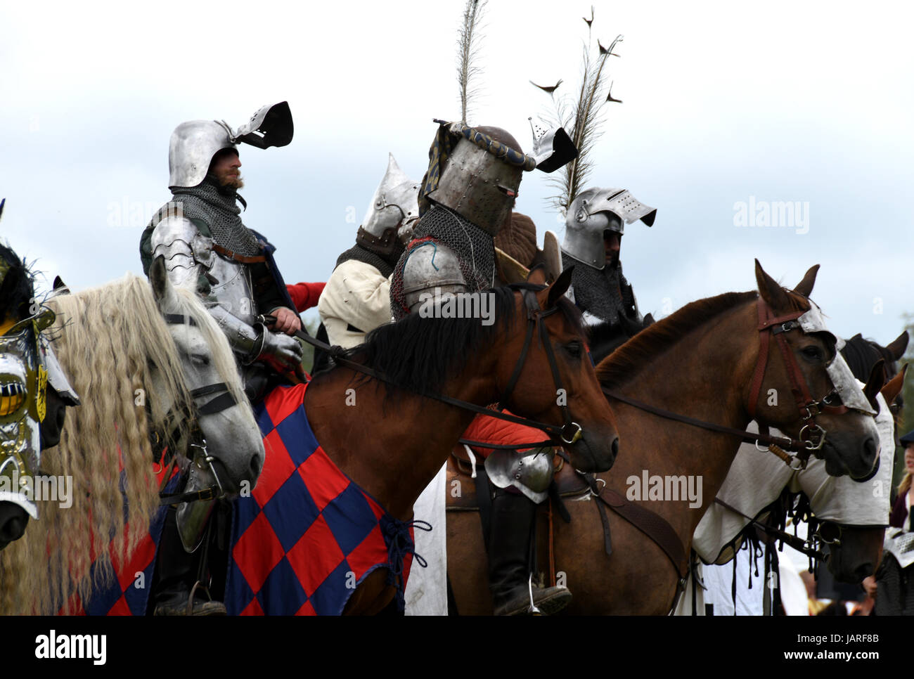 Knights Battle Horses Stock Photos & Knights Battle Horses Stock Images ...