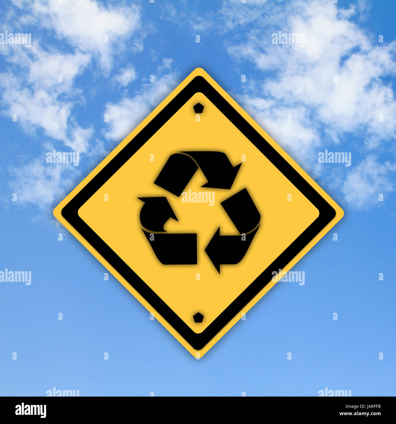 Recycled Traffic Sign Table