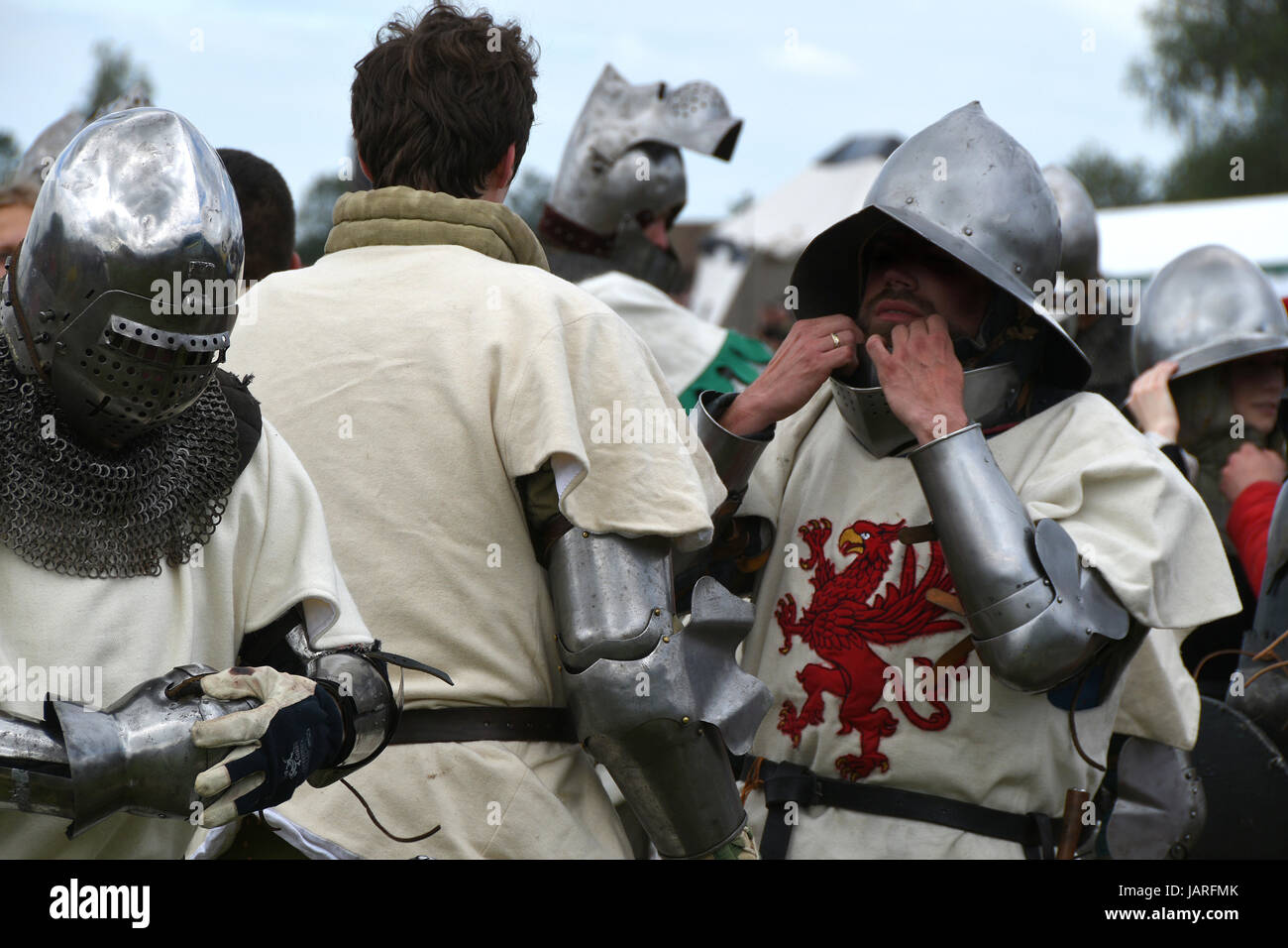 Battle of Grunwald. Clash of the Teutonic knights, Polish and ...